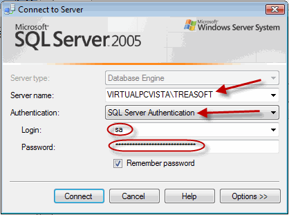 Treasury Software - SQL Express Backup