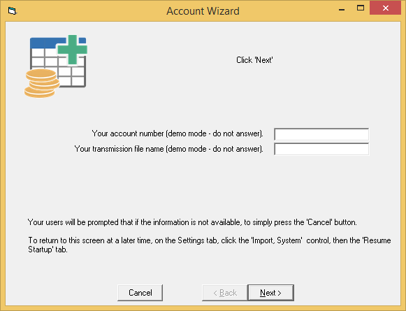 Bank Positive Pay Wizards
